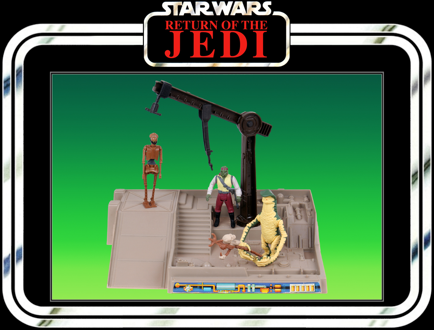 Kenner Star Wars Playsets 1984 – Jabba the Hutt Dungeon II ...